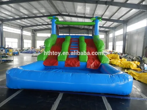 Ocean Theme Inflatable Big Water Slide For Water Sports, High Quality ...
