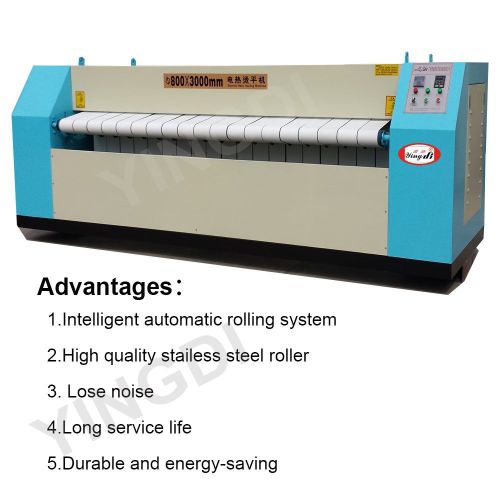 Automatic Commercial Sheet Ironing Machine Sheet Flatwork Ironer, High ...