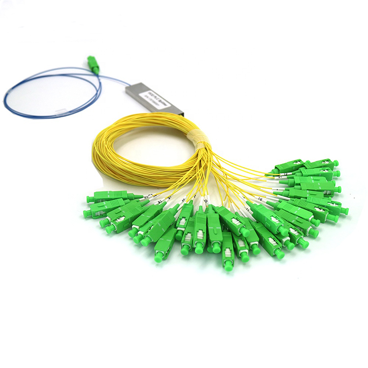 1x64 Fiber Optic Plc Mini Module Splitter, High Quality 1x64 Fiber ...