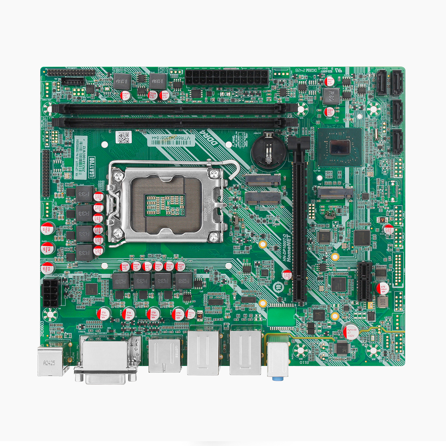 Itx H610 B660 Mini Itx Motherboard With Lga1700 Cpu Socket, Ddr4 Sodimm ...
