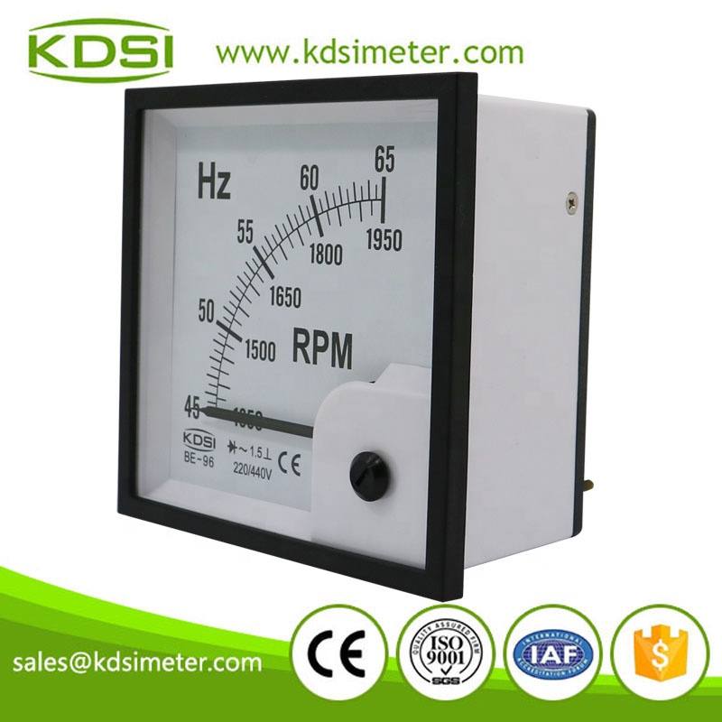 Be-96 220v/440v 45~65hz 1350-1950 Rpm + Frequency Counter Meter For ...