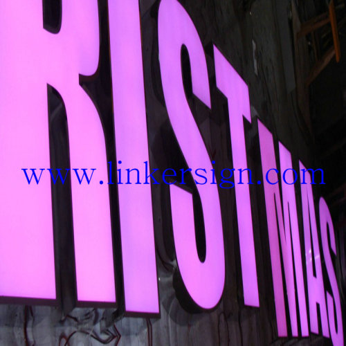 Frontlit Sign Rgb Led Letter, High Quality Frontlit Sign Rgb Led Letter ...