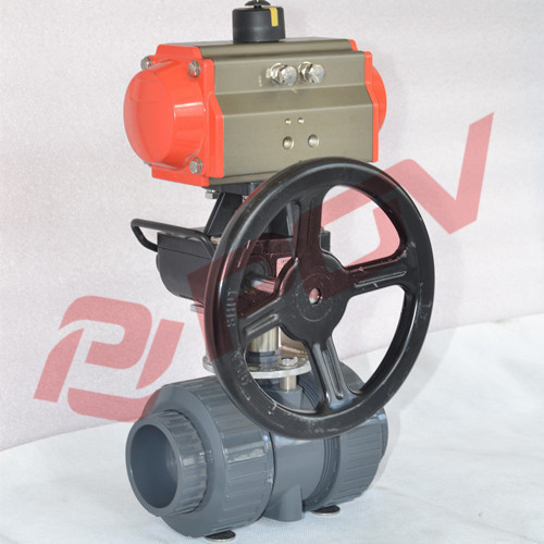 Double Union Pneumatic Pvc Valves Output 4-20ma, High Quality Double ...