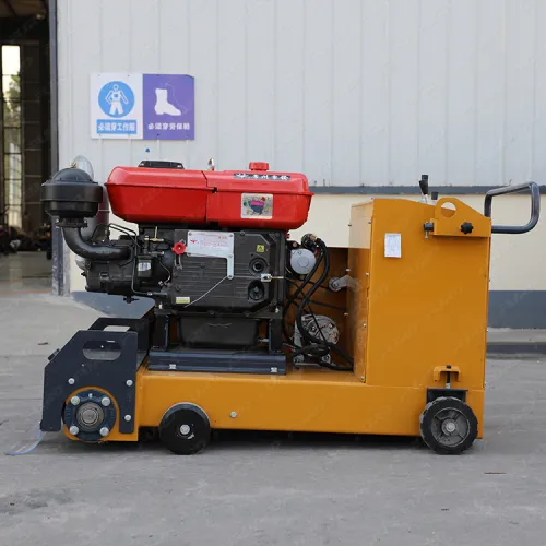 Walk-behind Gasoline Type Small Concrete Road Milling Machine Milling ...