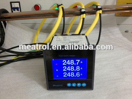 Measure The Three Phase Grid Current, Voltage Power Quality Analyzer ...