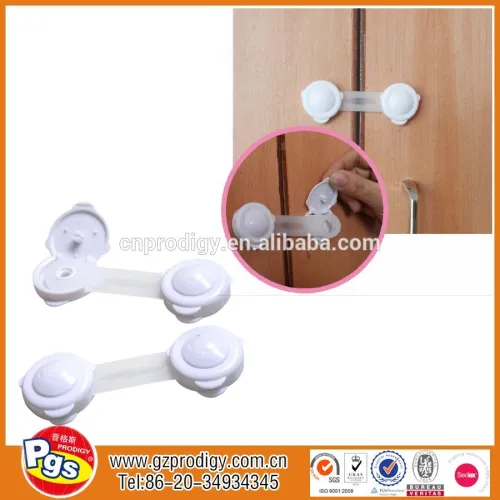 Safety Plastic Cabinet Lock Adhesive Plastic Cabinet Lock Safety Baby ...