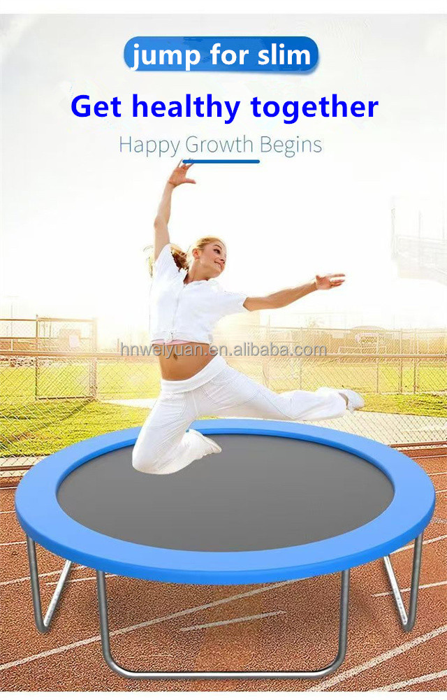 12ft Indoor/outdoor Mini Trampoline Park With Basketball Hoop ...