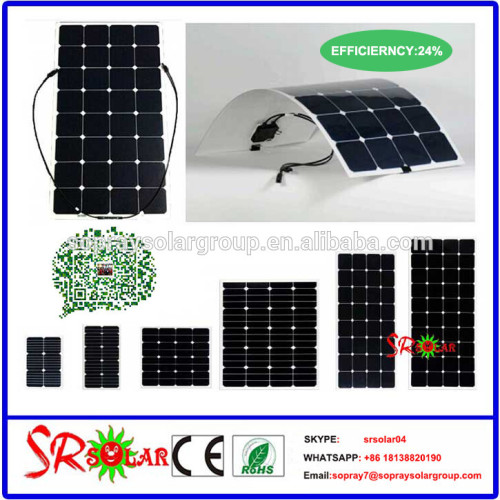 180w 150 Watt Sun Power Flexible Solar Panel, High Quality 180w 150 ...