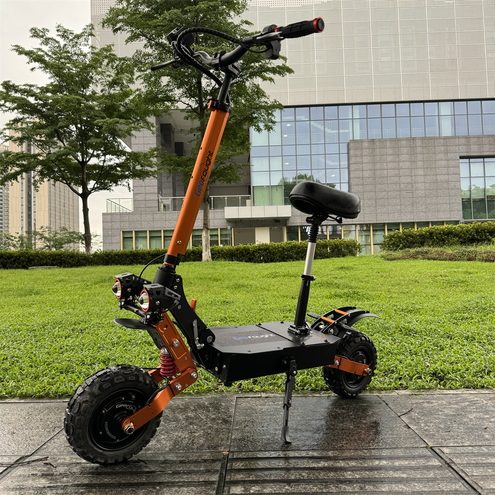 High-power 6000w Foldable E-scooter With Dual Motors: Fast 70-80km ...
