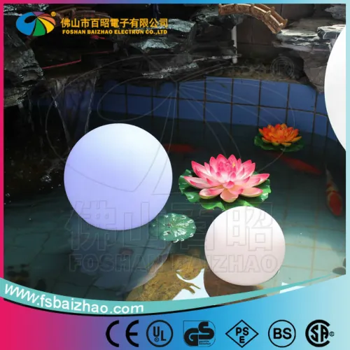 Outdoor Garden Led Floating Ball Lamp, High Quality Outdoor Garden Led ...