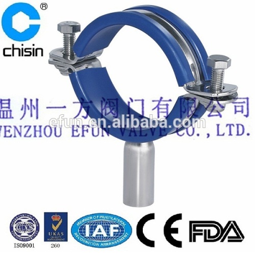Stainless Steel Sanitary Tube Holder With Pvc Rubber, High Quality ...