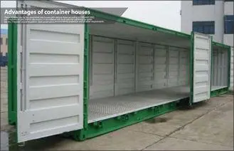 Galvanized Steel Frame Shipping Crate Homes / Sea Container, High ...