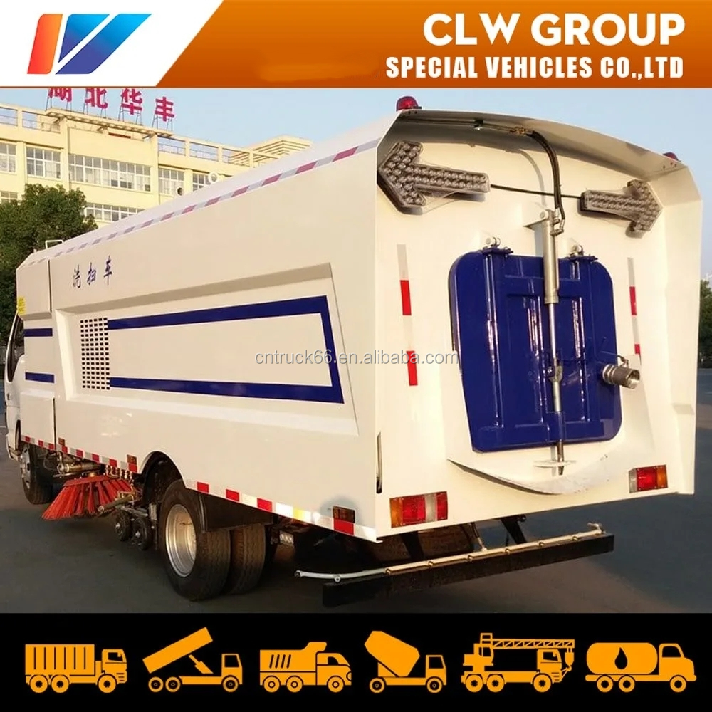 Japan I-suzu 8m3 9m3 Road Cleaning Sweeper Truck Stainless Steel Street ...