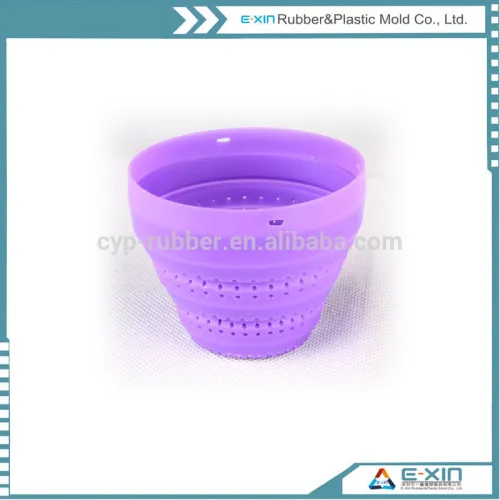 Customized Clean Silicone Rubber Vegatable Basin/washbasin, High ...