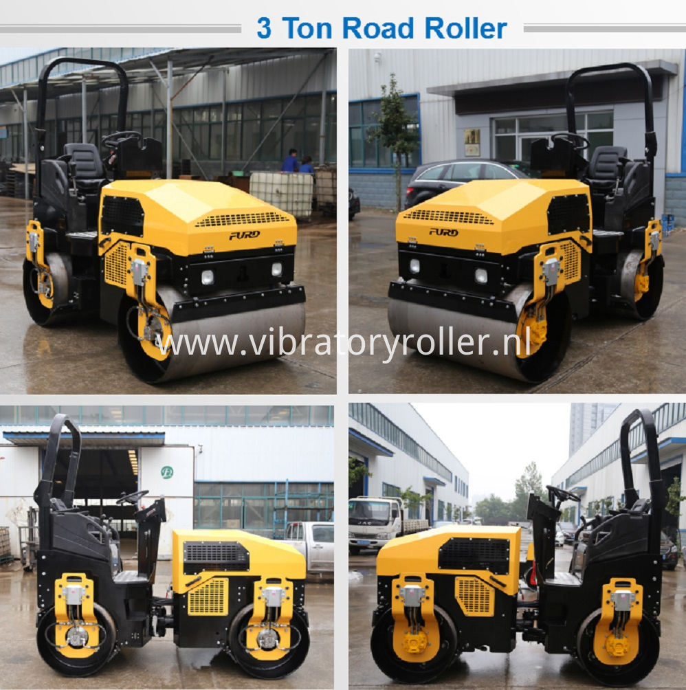 3 Ton Combination Road Roller Compactor