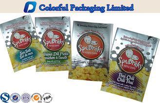 Biodegradable Potato Chips Packaging Pouch , 50g / 80g / 10, High ...