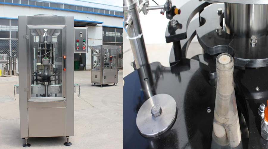 Higee T-corker Wine Capping And Pvc Capsule Shrinking Machine, High ...