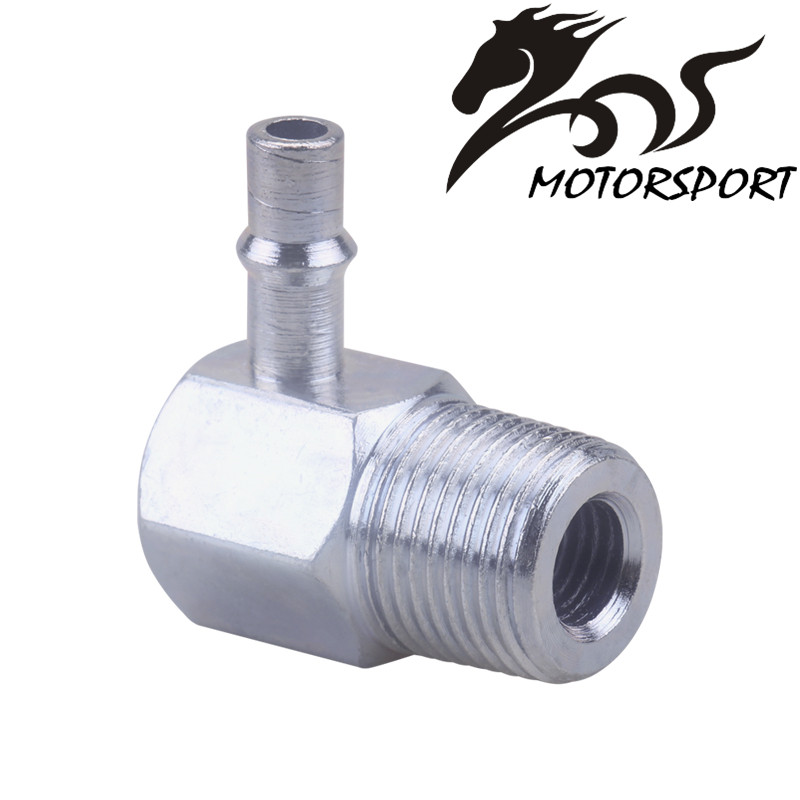 Quality Guarantee Aluminum Intake Manifold Vacuum Fitting 90 Degree 3/8 ...