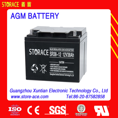 Maintenance Free Ups Battery 12v 38ah (sr38-12), High Quality ...