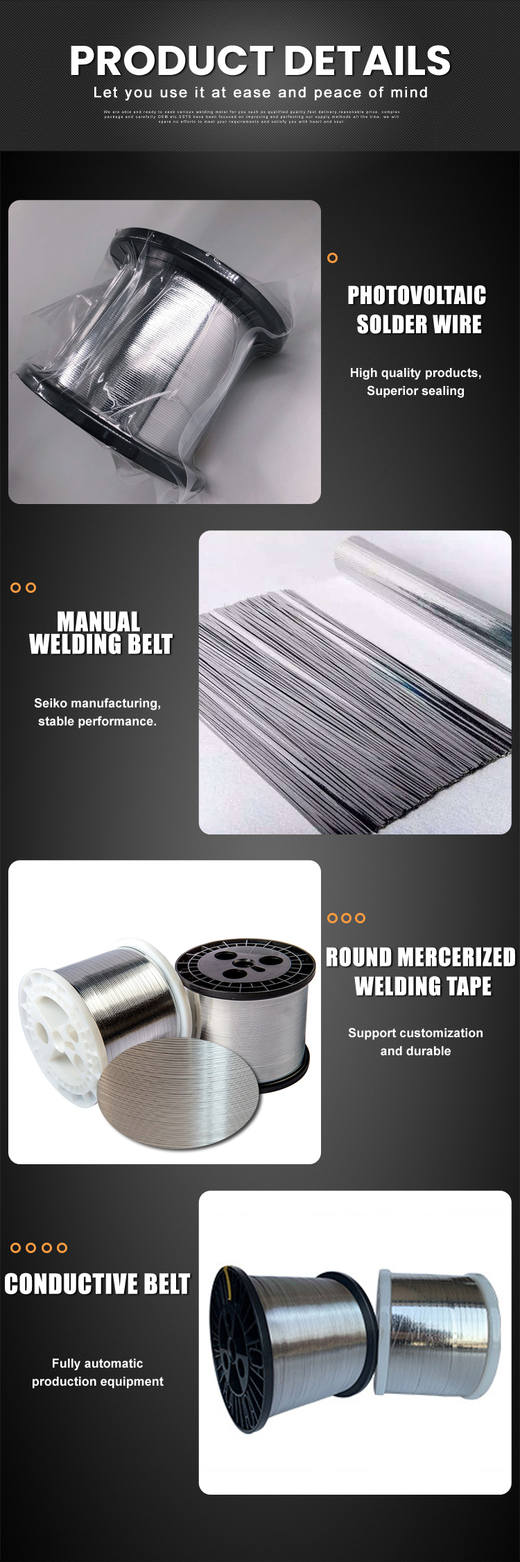 High-quality Bus Bar Tabbing Wire: Versatile, Robust, And Ideal For ...