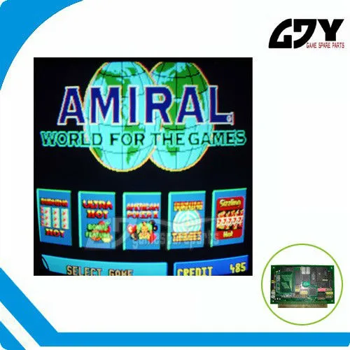 Cga Hot Spot(amiral 5in1) Jamma Multi Game Pcb,vga Hot Spot(amiral 5in1 ...