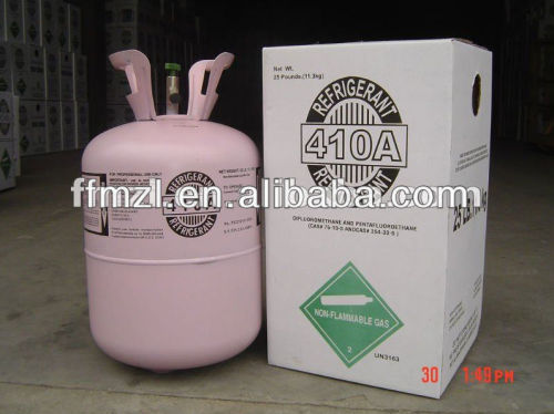R410a 11.3kg/25lb Refrigerant Gas For Air Conditioner Factory Price ...
