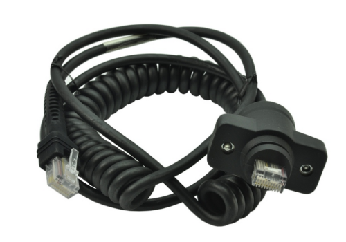 Symbol Barcode Scanner Coiled Cable Assembly, High Quality Symbol ...