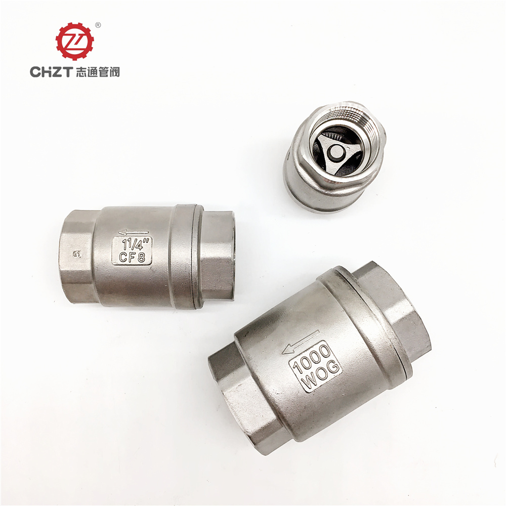 Stainless Steel Vertical Check Valve, High Quality Stainless Steel ...