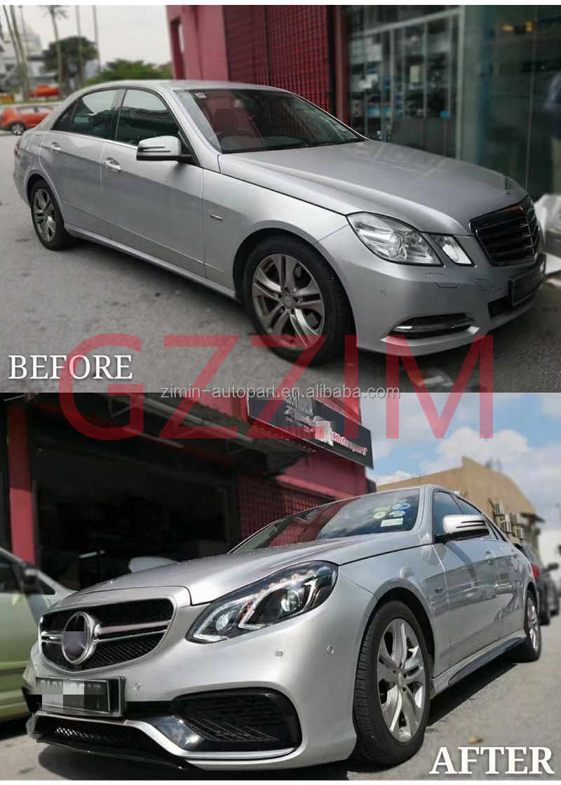 W212 Front Rear Bumper Side Diffuser Upgrade Parts, High Quality W212 ...