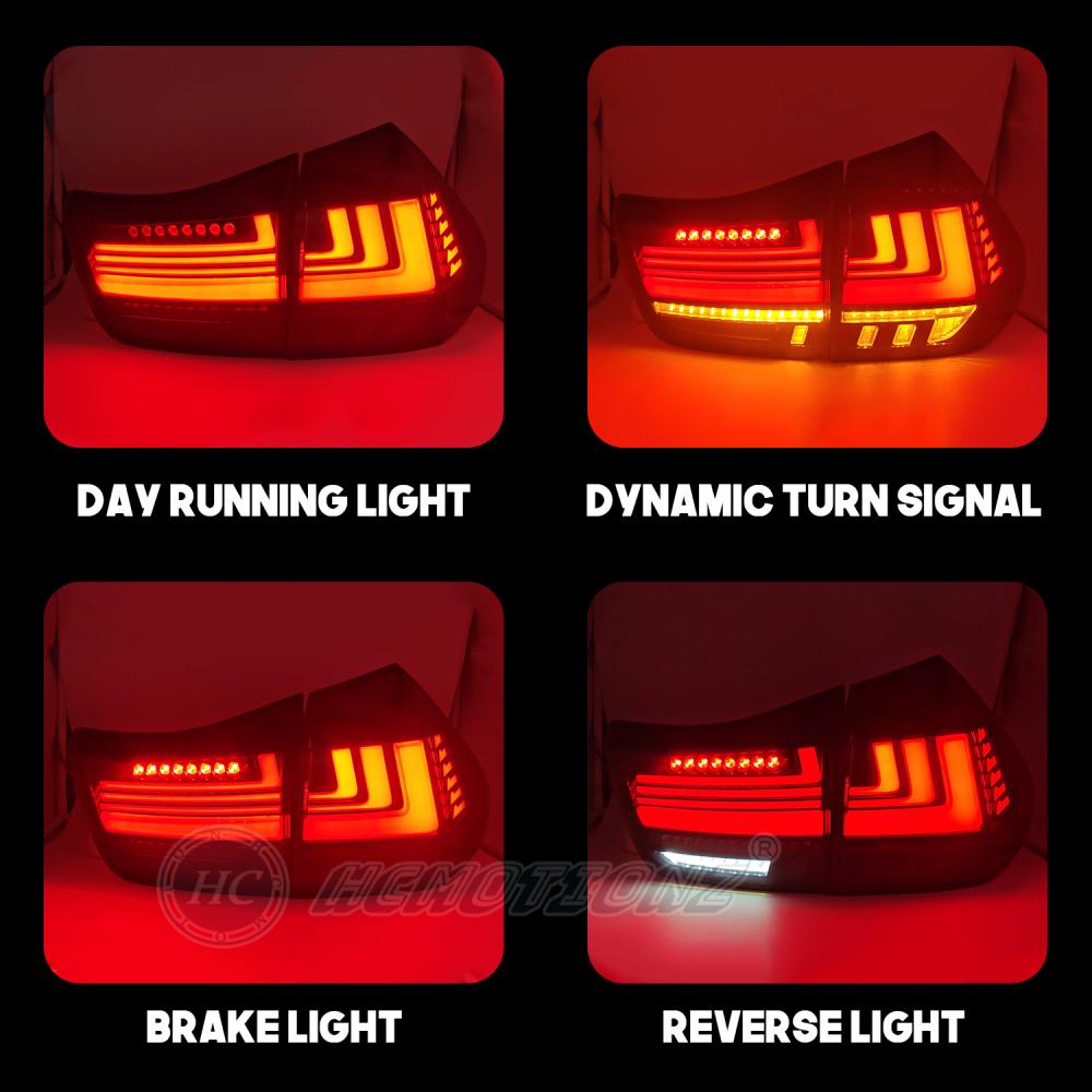HCMOTIONZ High quality Car Rear Back Lamps DRL RX330 RX350RX 400h 2003 ...