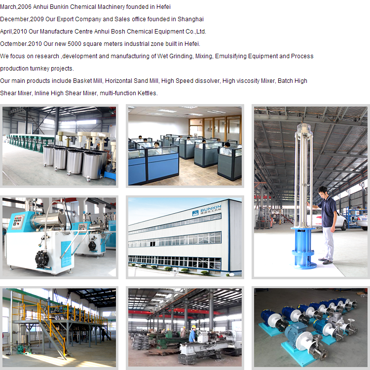 Pneumatic Lifting Paint Basket Mill For Vertical Paint Milling Machines ...