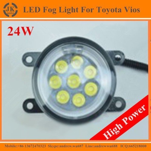 High Power Angel Eyes Led Fog Light For Toyota Vios Factory Direct Led ...