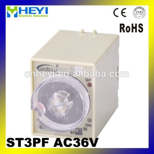 Mini Time Delay Relay Electrical Time Relay 36v St3pf, High Quality ...