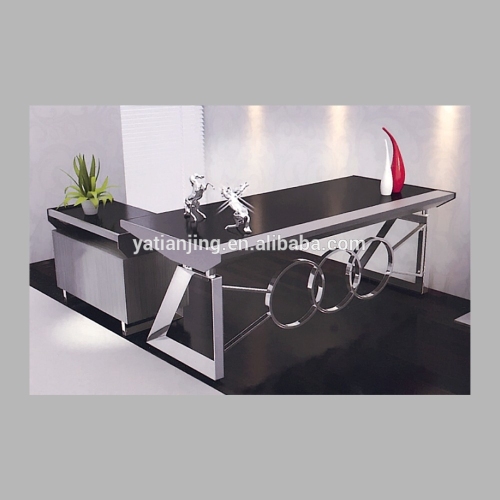 Fresh Glass Top Executive Office Table, High Quality Fresh Glass Top ...