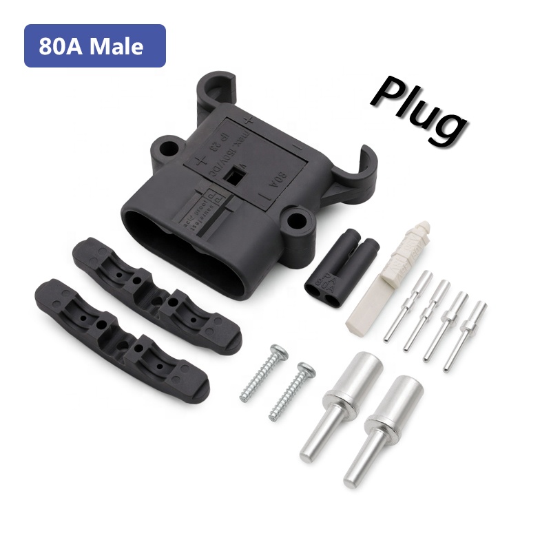 Din Connector Euro Battery Connector Din 80 Female And Male Kit For ...