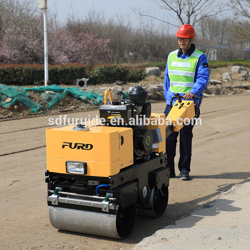 Diesel Double Drum Hand Asphalt Roller With 2 Ton Capacity (fyl-800c ...