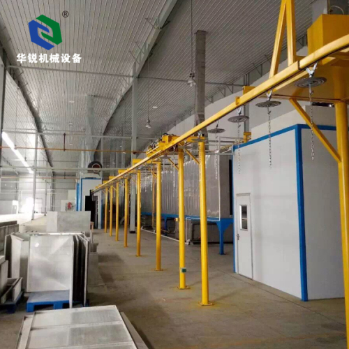 Automatic Efficient Electrostatic Aluminum Powder Coating Line, High ...