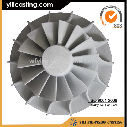 Five-axis Machining Turbine Impeller, High Quality Five-axis Machining ...