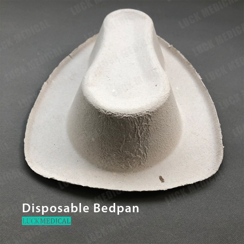 Disposable Pulp Mold Urinal Bed Pan, High Quality Disposable Pulp Mold ...