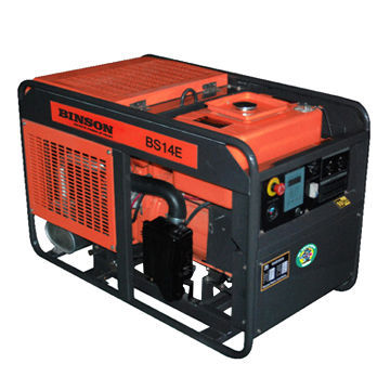 Water-cooled Diesel Generator Set With 12kva, Electric Starter, High ...