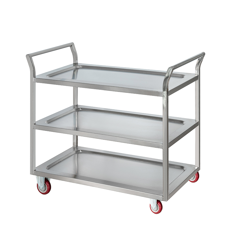 Stainless Steel Square Tube Cart Food Service Trolleys, High Quality ...
