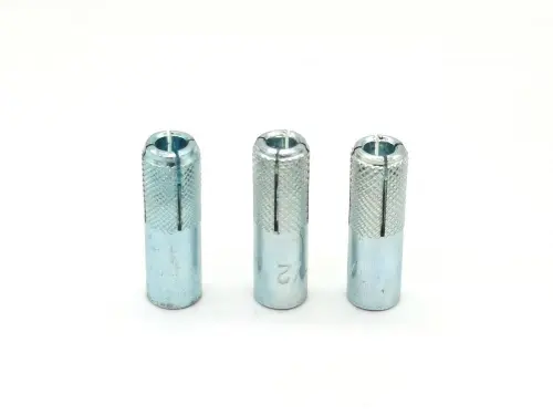 Galvanized Half Knurled M6-m20 Drop In Anchor, High Quality Galvanized ...