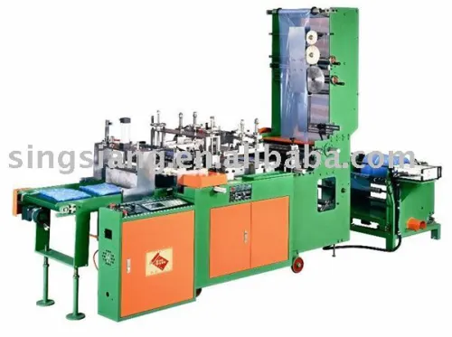Servo Motor Driven Ice Cube Bag Making Machine, High Quality Servo ...