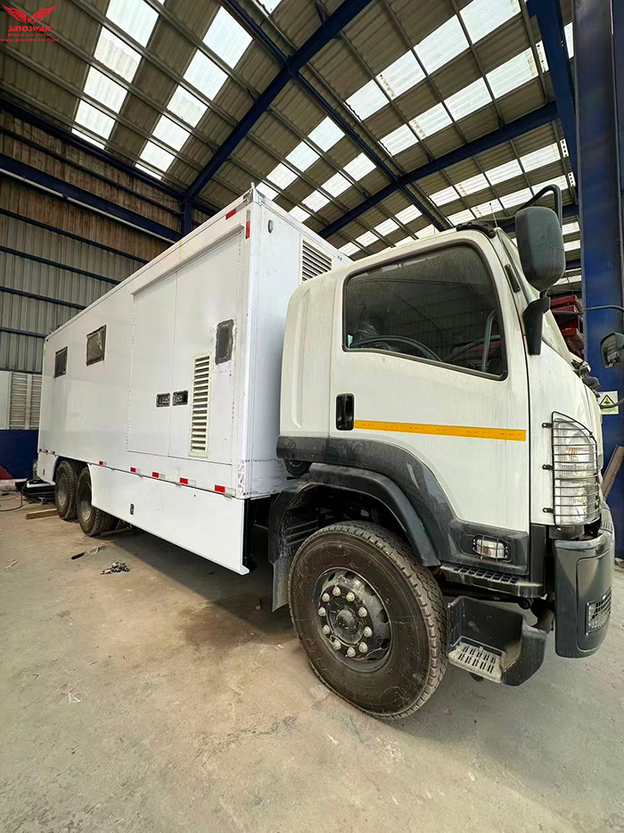 SINOSWAN SR70 Roadshow Truck Body Successfully Deployed in Tanzania