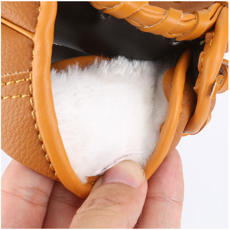 Custom Logo Pu Leather Youth Softball Baseball Training Glove, Bossgoo ...