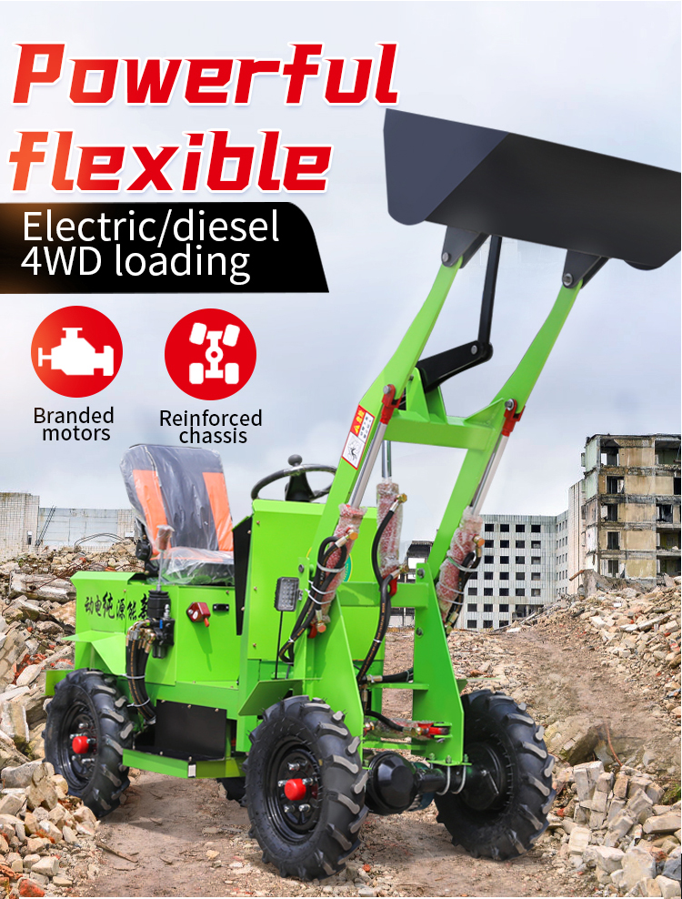 Small Diesel Loader Construction Engineering Farm Special, High Quality ...