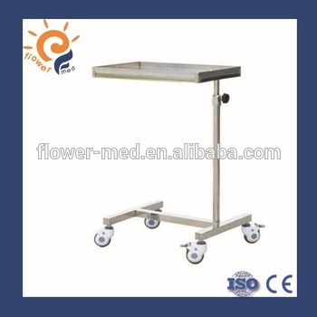 Fc-35 Hospital Stainless Steel Mayo Table, High Quality Fc-35 Hospital ...