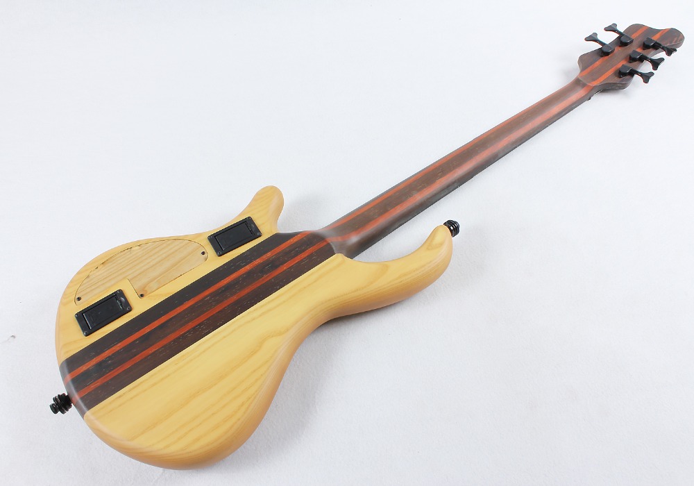 Fan-fret Neck Through Body 5-string Electric Bass Guitar: A ...