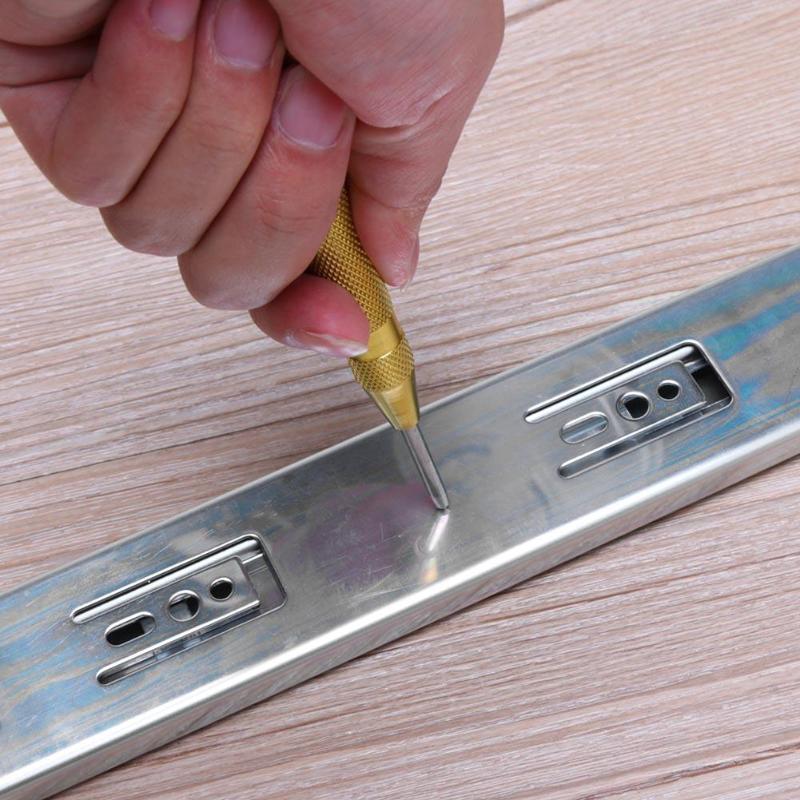 Heavy Duty Automatic Centre Punch Dot Punch Steel Spring Loaded Marking ...