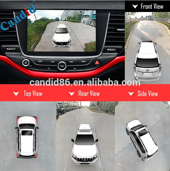 360 Degree Avm Surround View Monitor System With Bird View For Vans ...